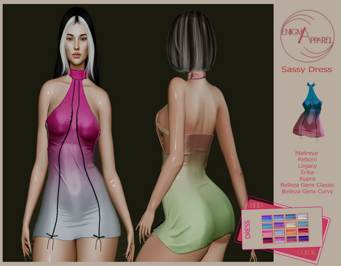 Second Life Marketplace En Sassy Dress